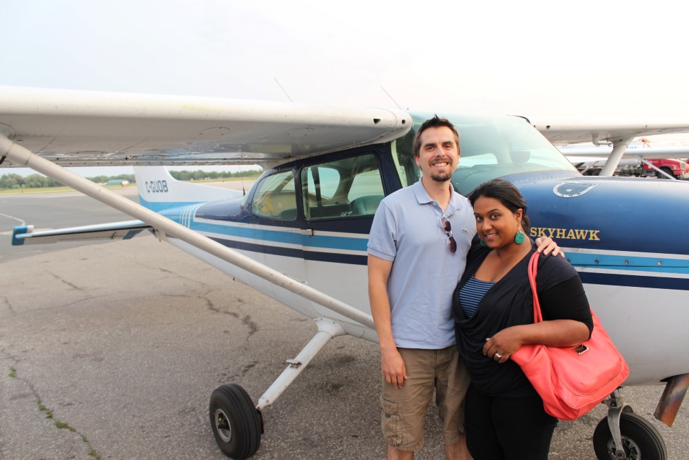 Flying Over Toronto with Island Air Flight School : Parenting To Go