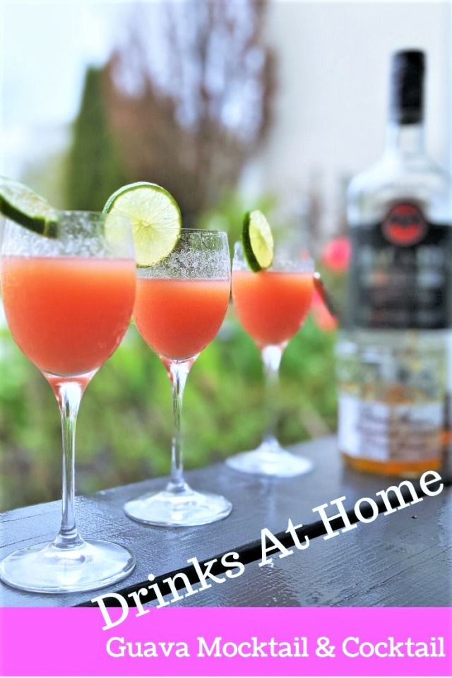 Guava Mocktail & Cocktail : Parenting To Go