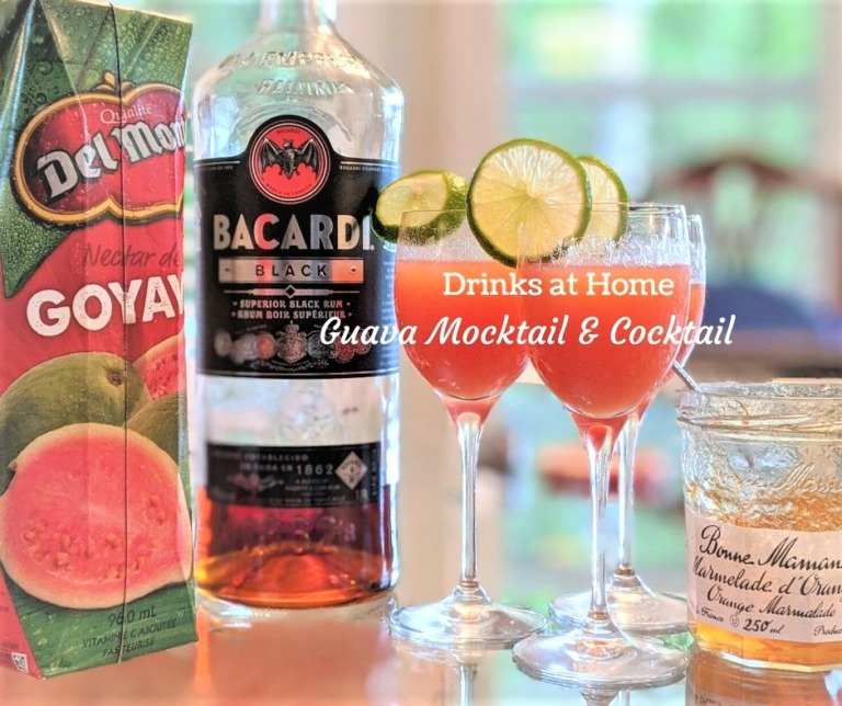 Guava Mocktail & Cocktail : Parenting To Go