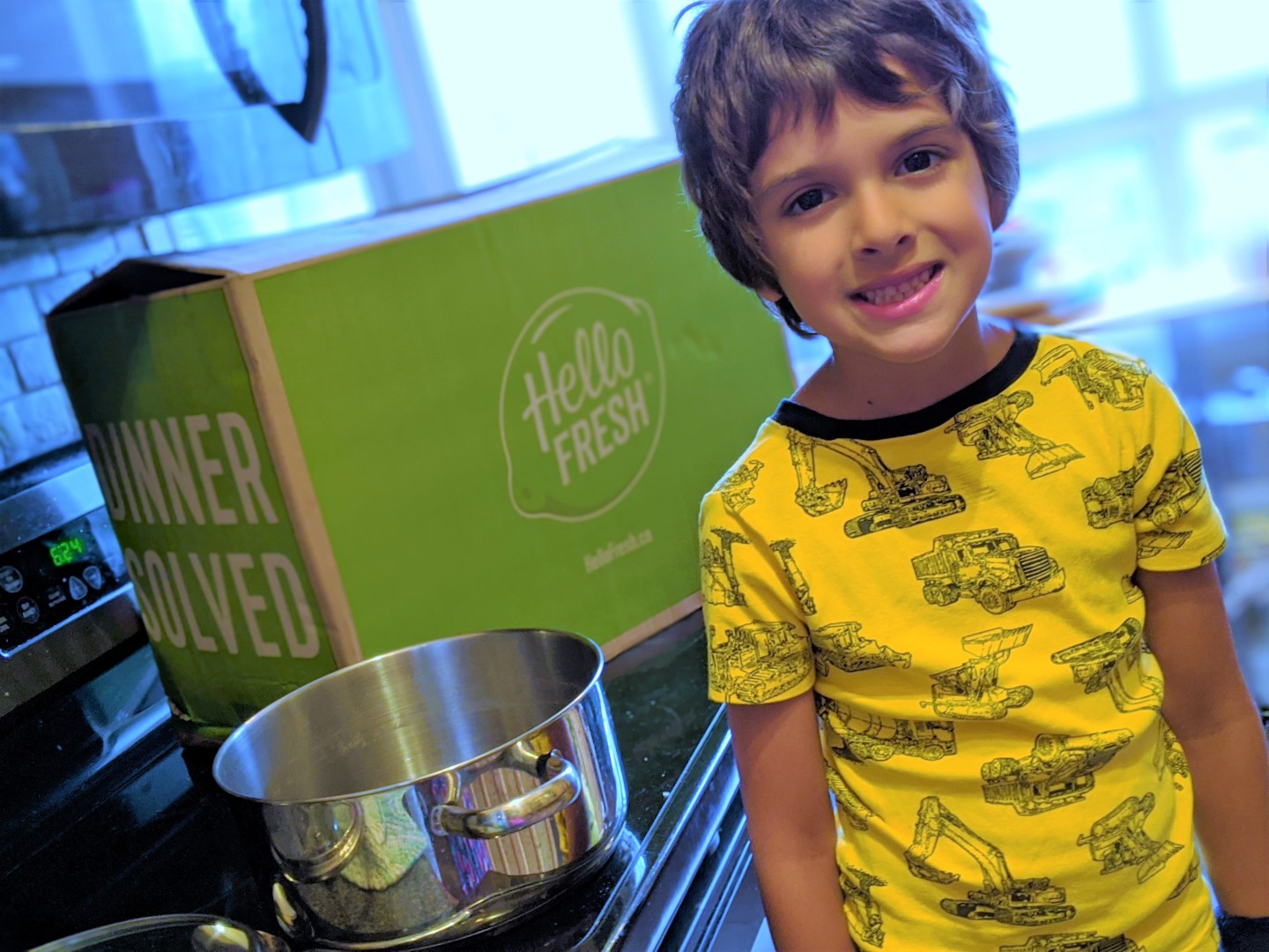 Cooking with HelloFresh : Parenting To Go