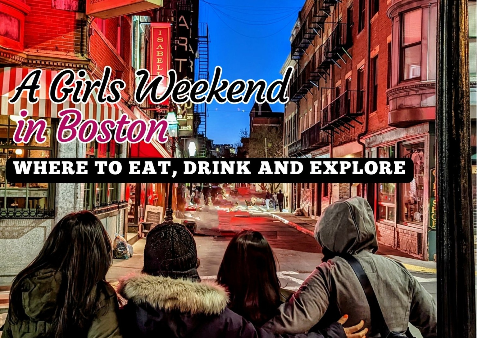 A Relaxing Boston Girls Trip | Boston Momcation : Parenting To Go