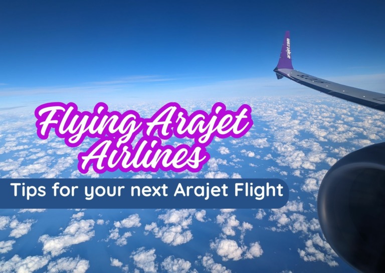 Our Experience Flying Arajet Airlines : Parenting To Go