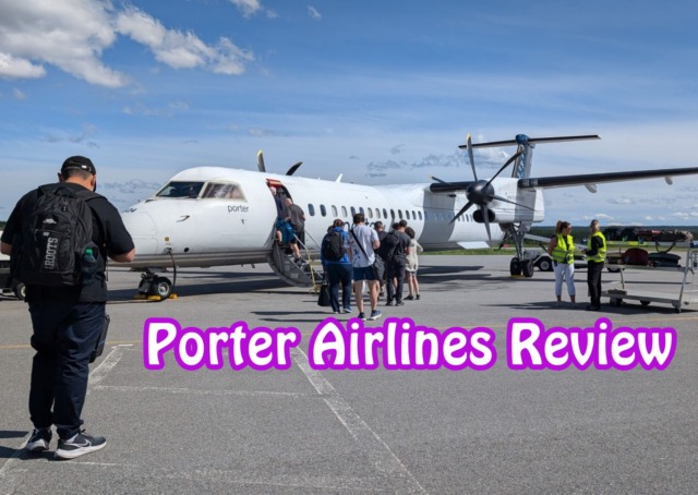 Our Experience Flying Porter Airlines : Parenting To Go